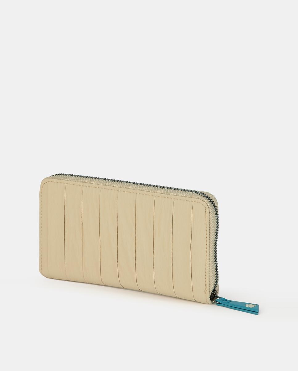 Billetero cierre cremallera Beige Caminatta · El Corte Inglés