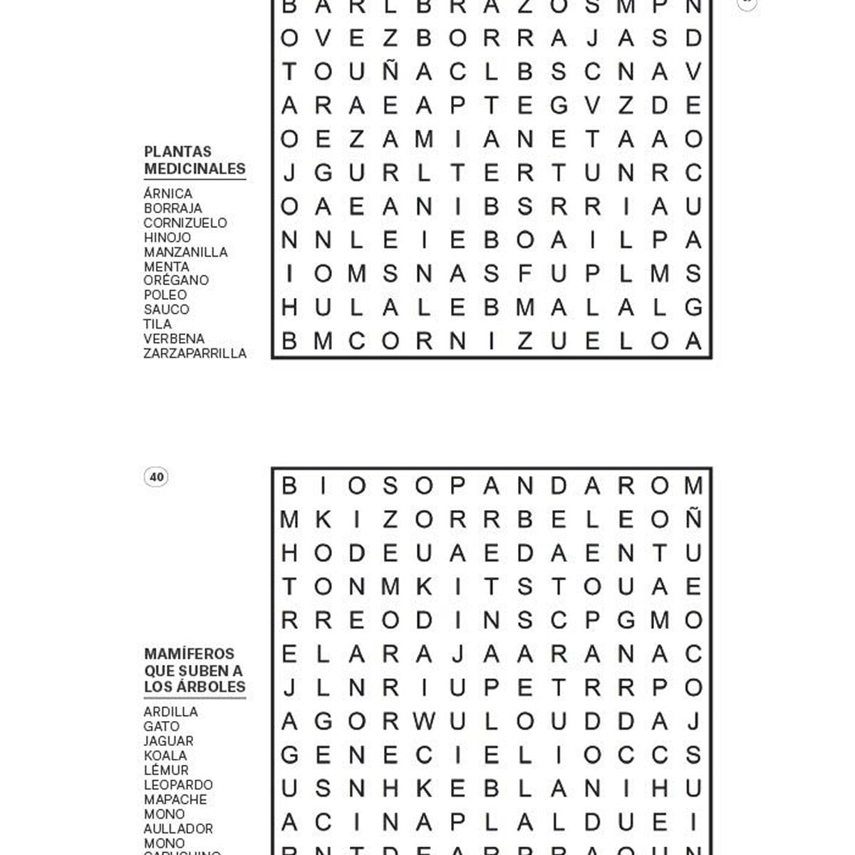 Pasatiempos de verano (El País Juegos): Crucigramas, sopas de letras ...