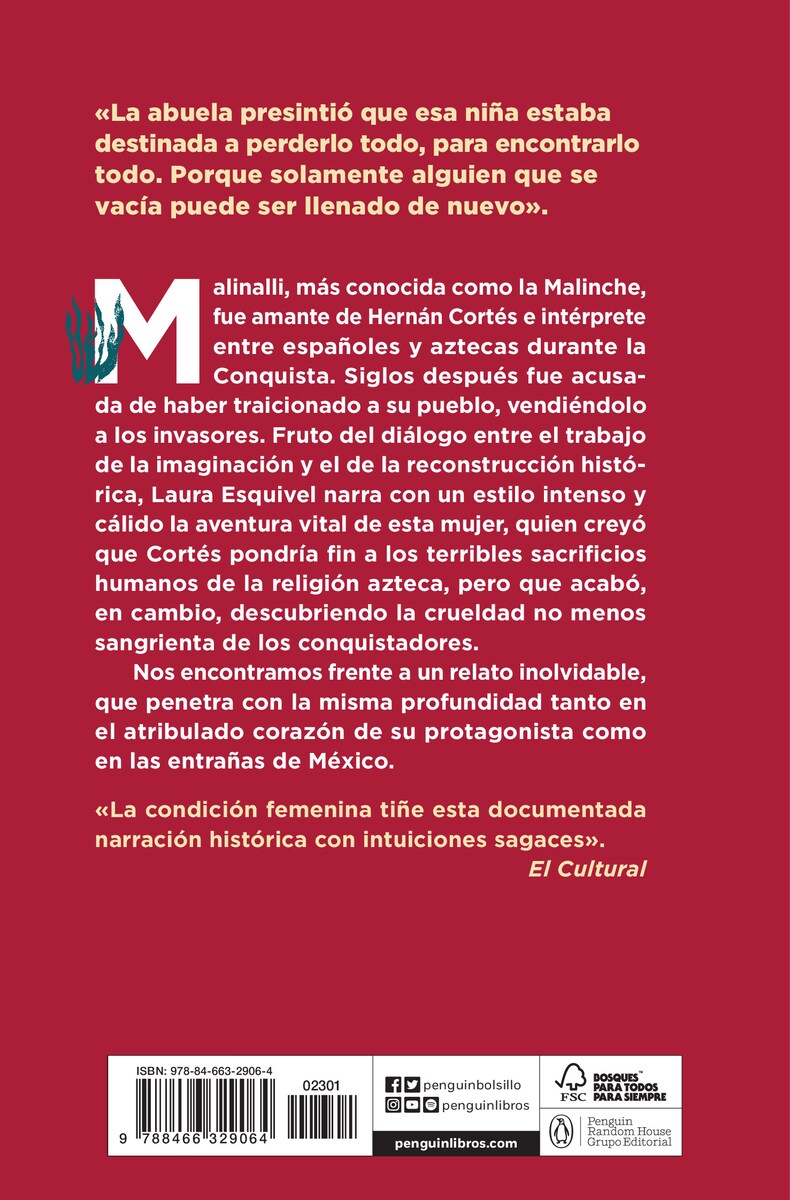 Malinche (Bolsillo) (Tapa blanda) · DEBOLSILLO · El Corte Inglés