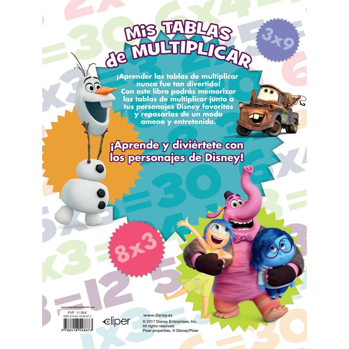 Mis tablas de multiplicar (Disney. Actividades): Los mejores trucos ...