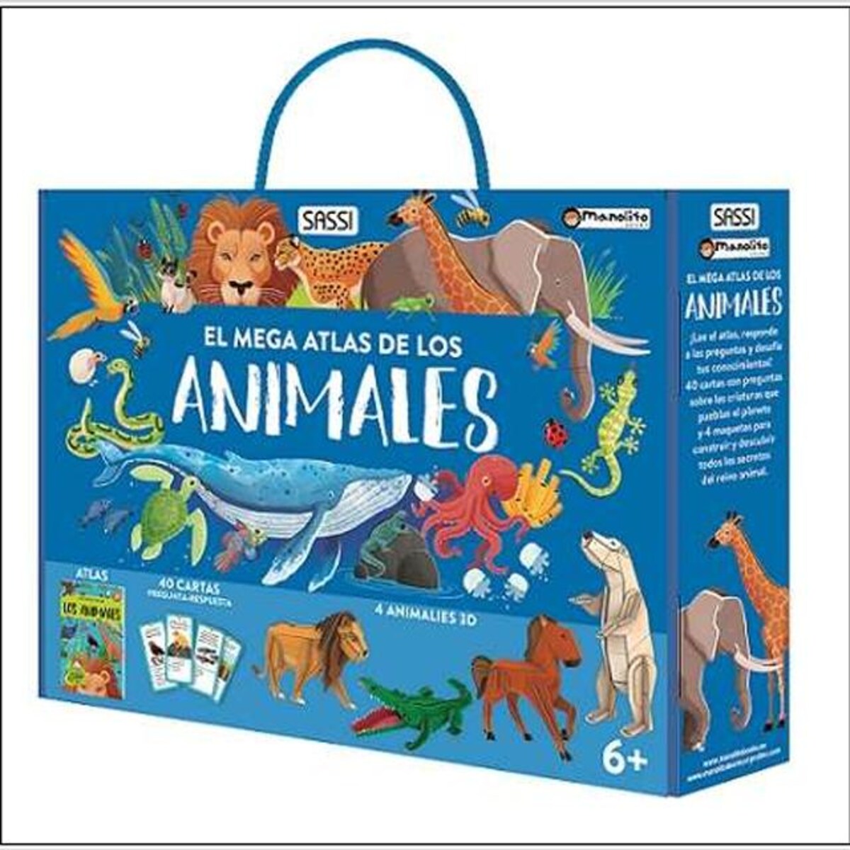 El mega atlas de los animales (Tapa dura) · MANOLITO BOOKS · El Corte ...