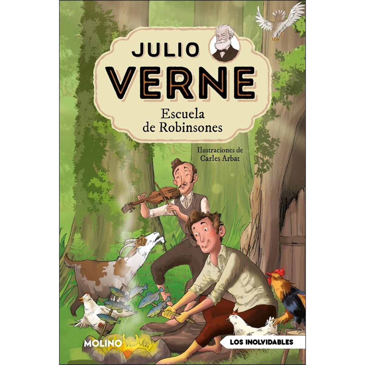 Julio Verne - Escuela de Robinsones (edición actualizada, ilustrada y ...