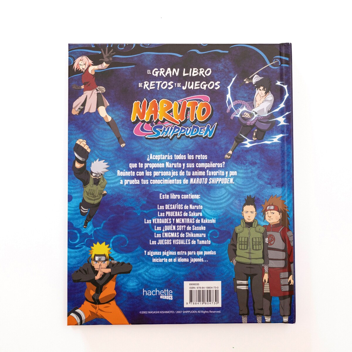 El gran libro de retos y de juegos Naruto Shippuden · HACHETTE HEROES ...