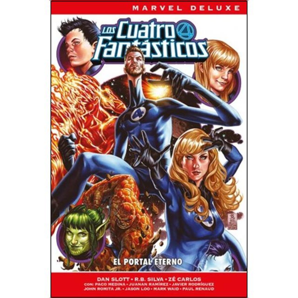 LOS 4 FANTÁSTICOS DE DAN SLOTT 3. EL PORTAL ETERNO (Tapa dura) · Panini ...