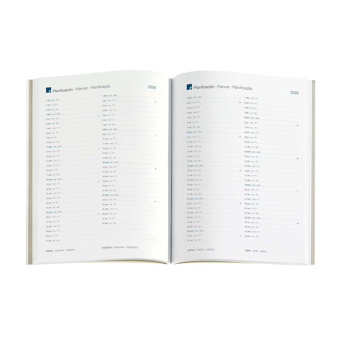 Agenda Plus Día Página Impr.Flowers 2026 Miquelrius · Miquelrius · El ...