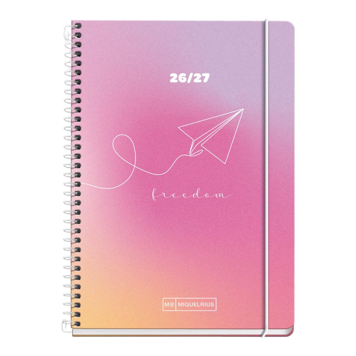 Agenda Escolar Activa Día Página Design Freedom 2026-27 Miquelrius ...