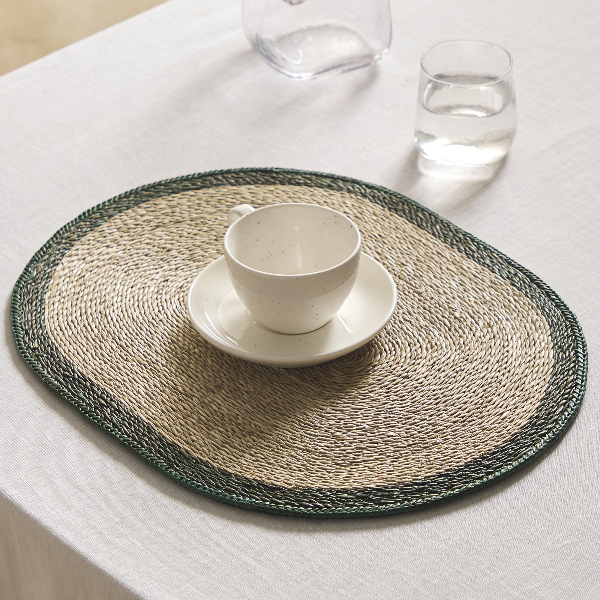 Mantel individual pandano Aranda Verde 38 cm · El Corte Inglés