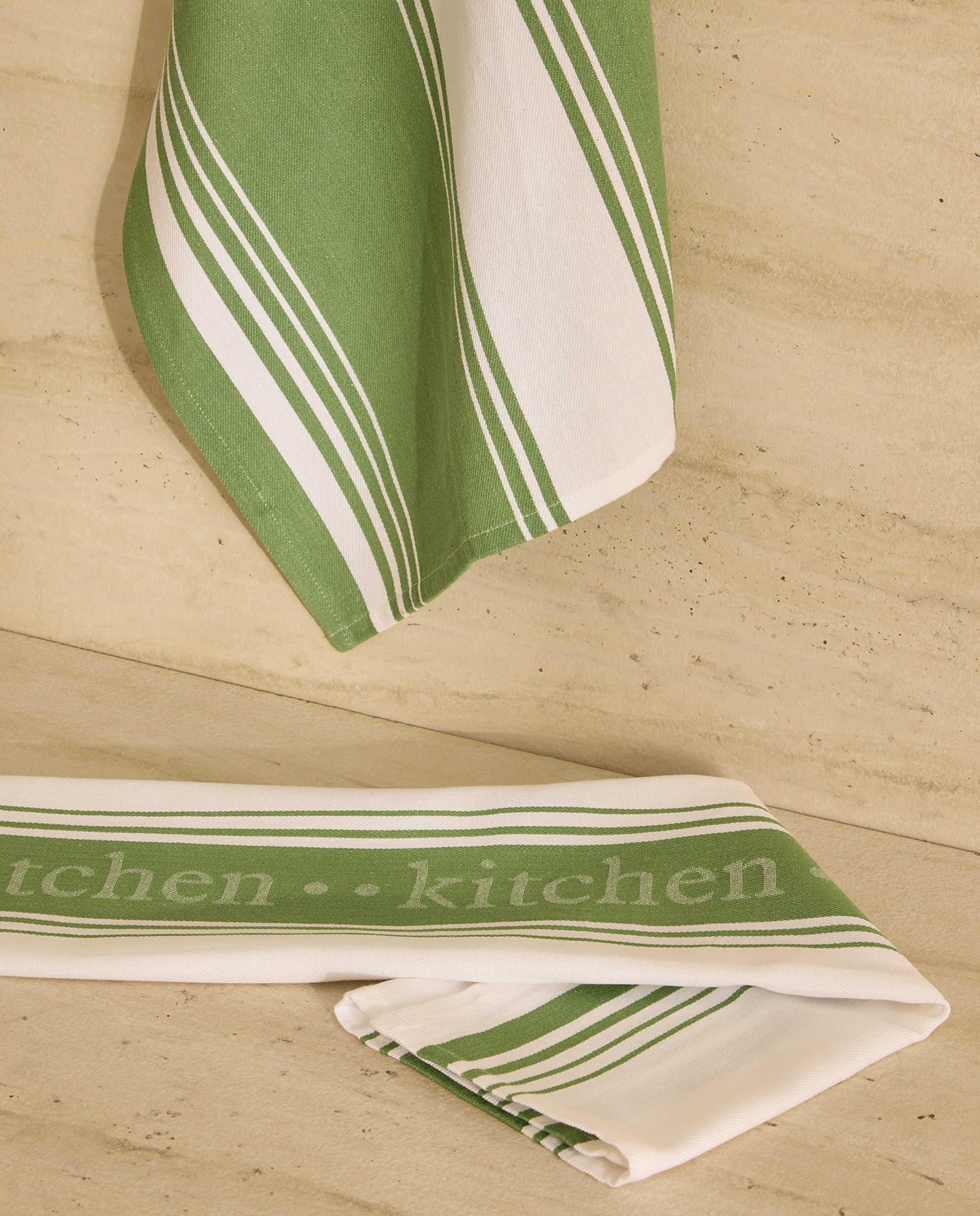 Set de 2 paños de cocina algodón Kitsail El Corte Inglés Verde 50 x 70 ...