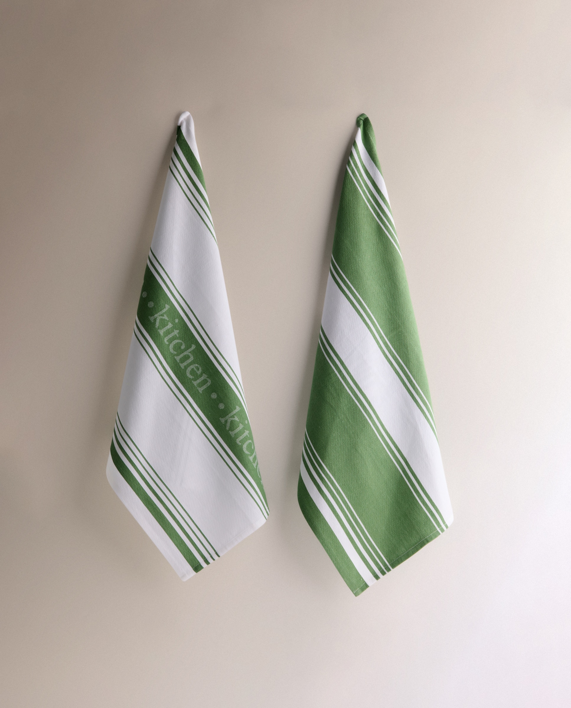 Set de 2 paños de cocina algodón Kitsail El Corte Inglés Verde 50 x 70 ...