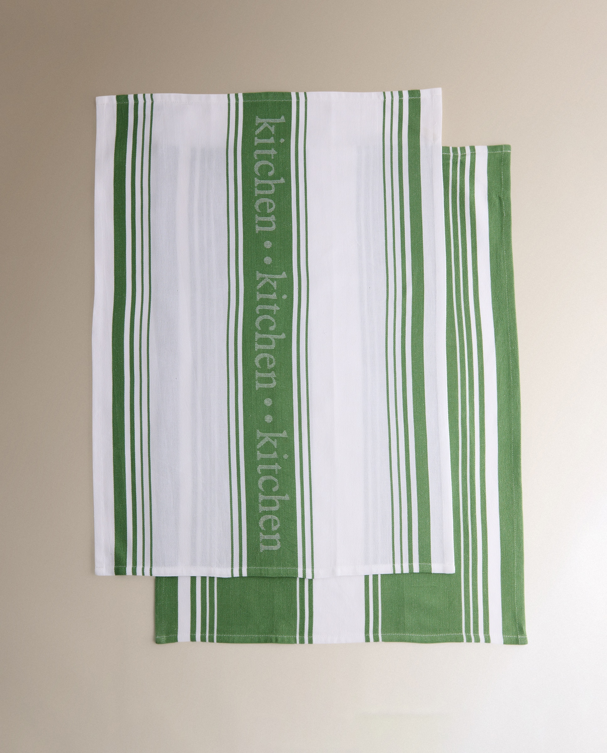 Set de 2 paños de cocina algodón Kitsail El Corte Inglés Verde 50 x 70 ...
