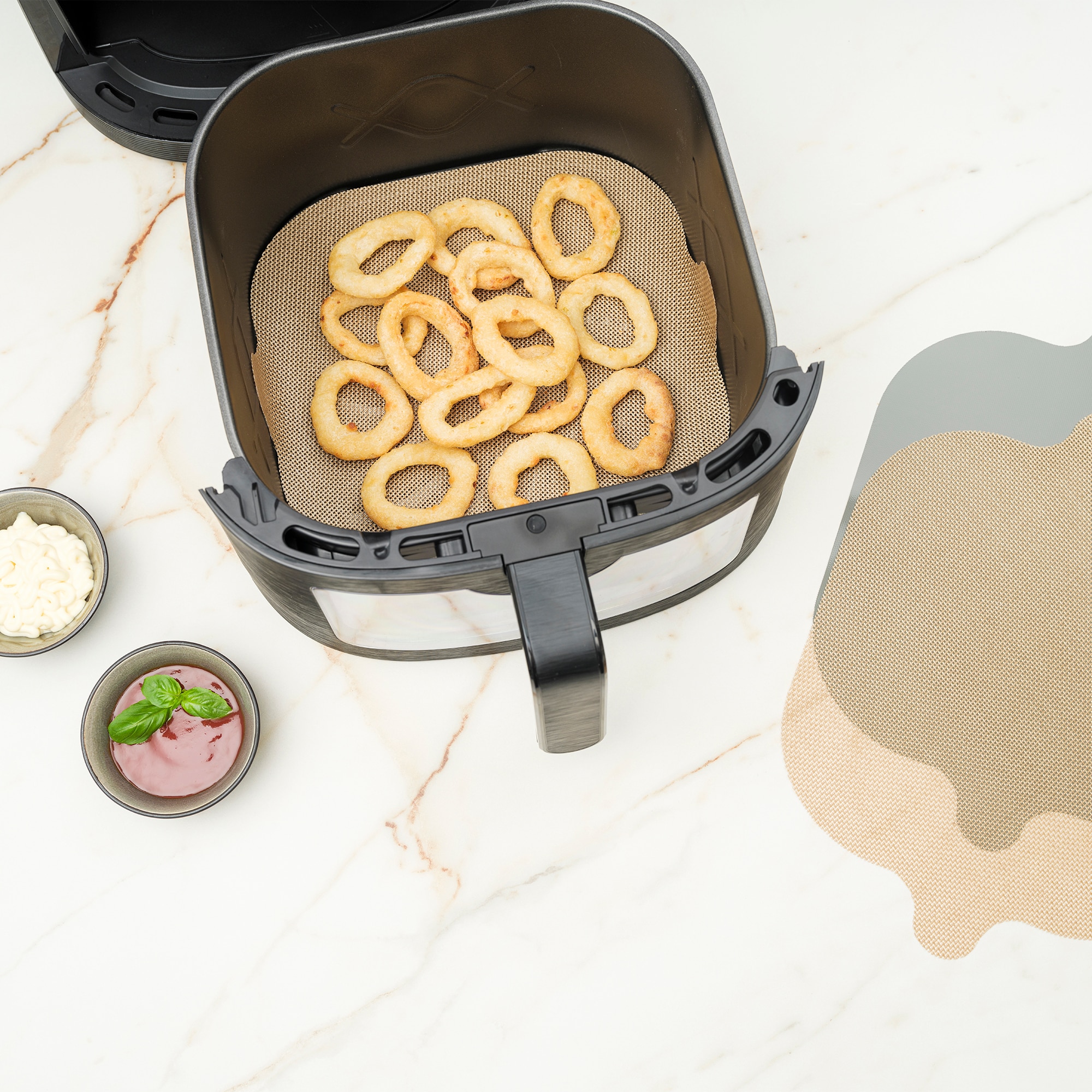 Molde de papel Airfryer No Stick Negro · El Corte Inglés