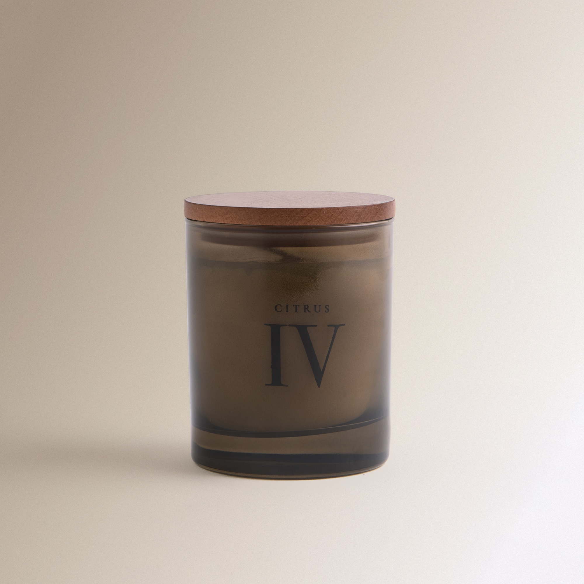 Vela perfumada Bergamota y Madera Essential Marrón Grande · El Corte Inglés
