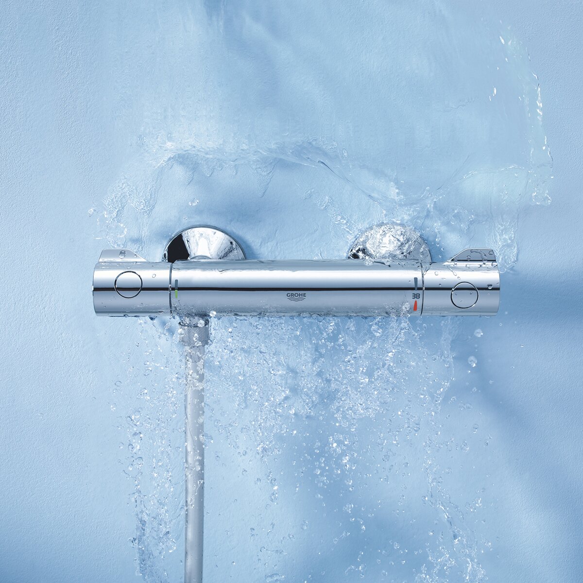 Termostato para ducha Grohtherm 800 Grohe Cromo · El Corte Inglés