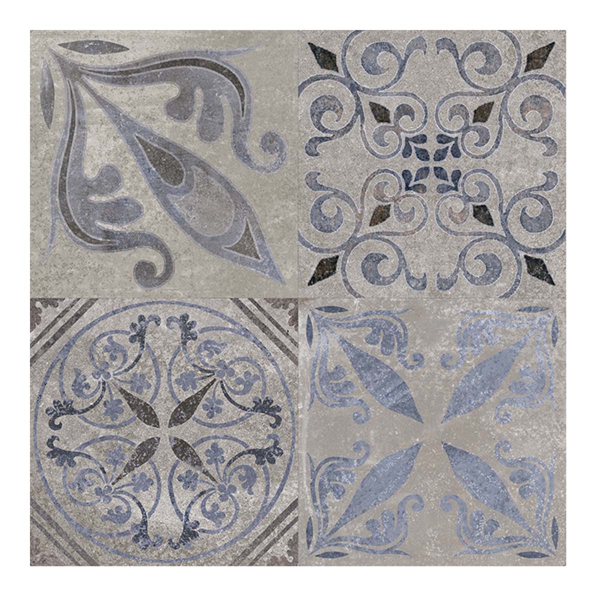 Azulejo de suelo rectificado Antique Porcelanosa Acero · El Corte Inglés