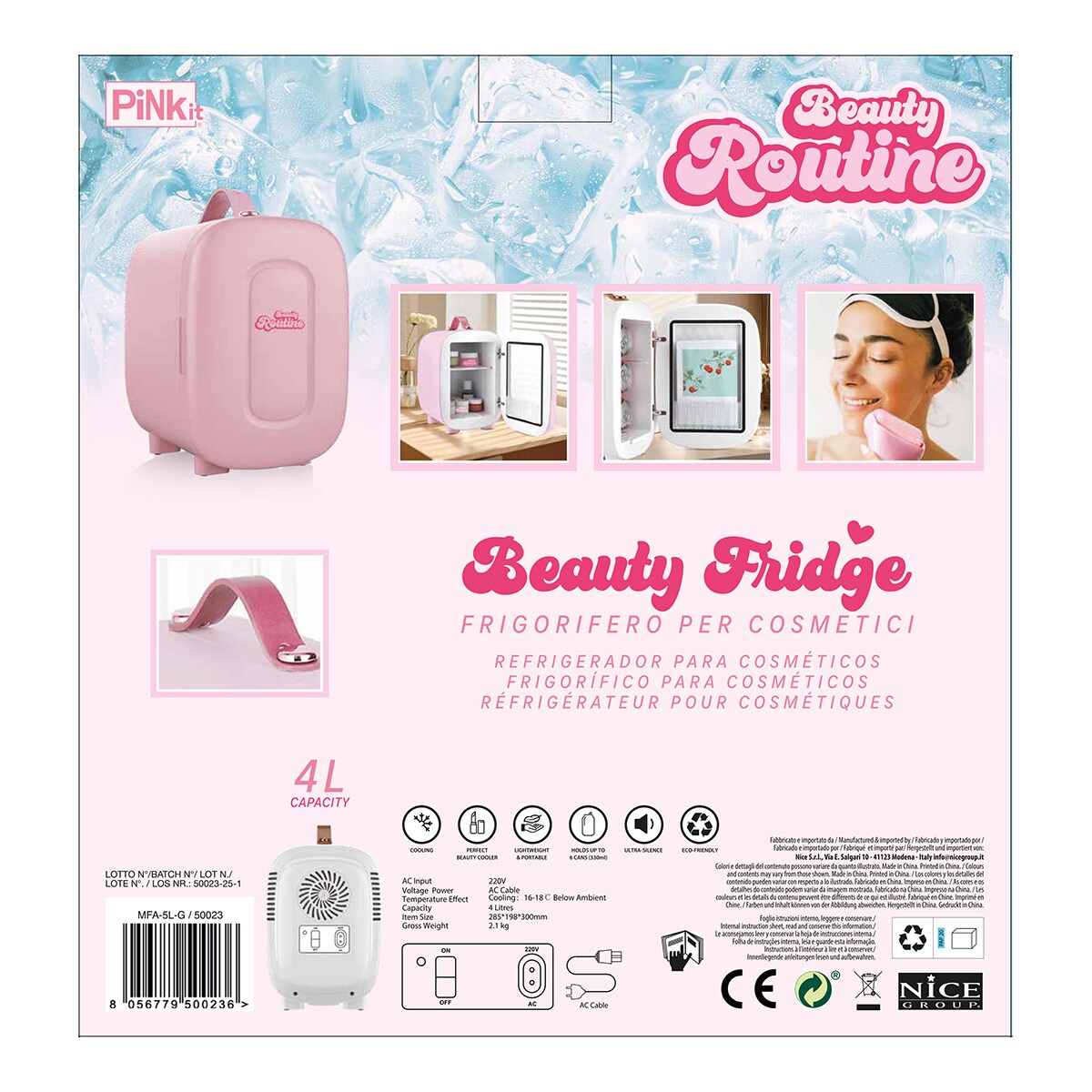 Nevera de Maquillaje Nice · NICE · El Corte Inglés