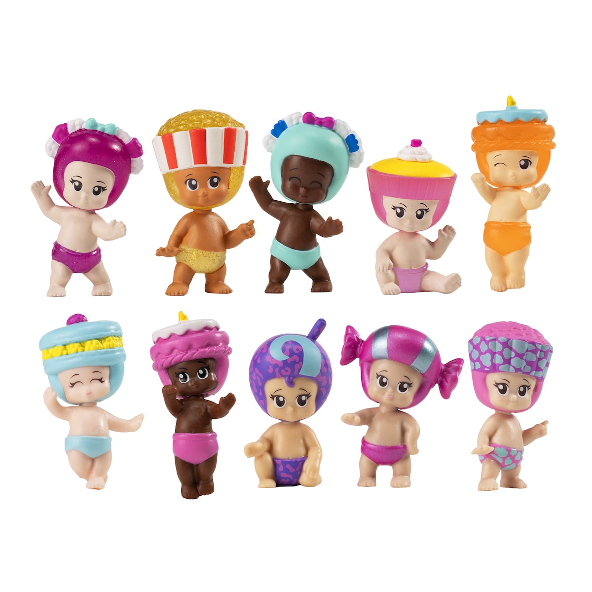 Pack 5 figuras Bibi Chibis · BANDAI · El Corte Inglés
