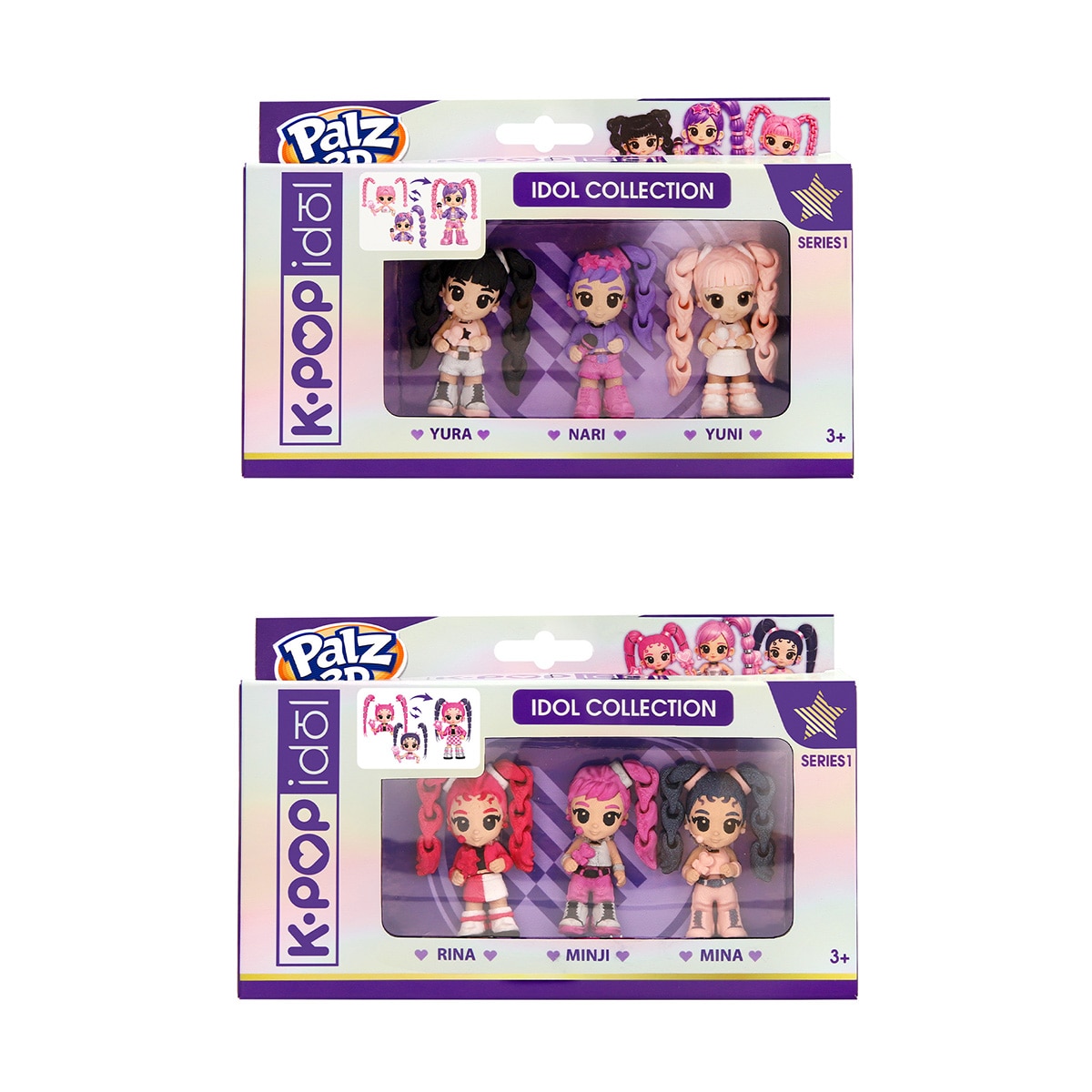 Figura Linea K-Pop Palz 3D K-Pop Pack 3 Imc Toys modelos surtidos · Imc ...