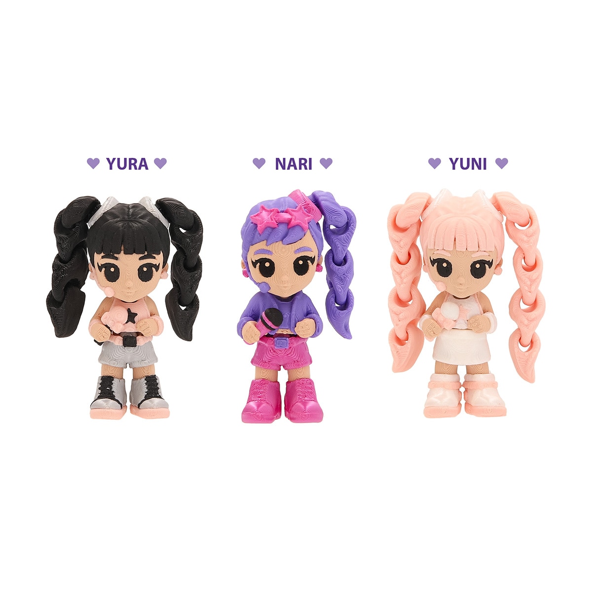 Figura Linea K-Pop Palz 3D K-Pop Pack 3 Imc Toys modelos surtidos · Imc ...