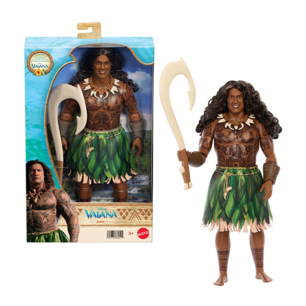Muñeca Vaiana Movie Maui Disney Mattel · Disney Princess · El Corte Inglés