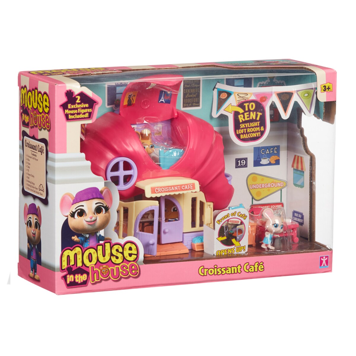 Croissant Café Mouse In The House Bandai · BANDAI · El Corte Inglés