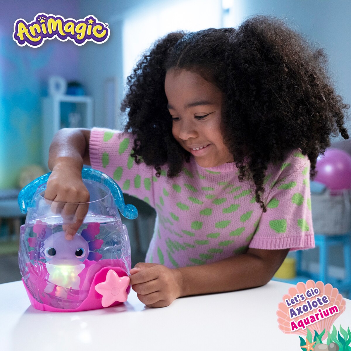 Peluche interactivo Axolotl con Aquarium Animagic · Animagic · El Corte ...