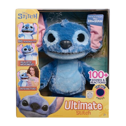 Peluche interactivo Ultimate Stitch · Just Play Products · El Corte Inglés