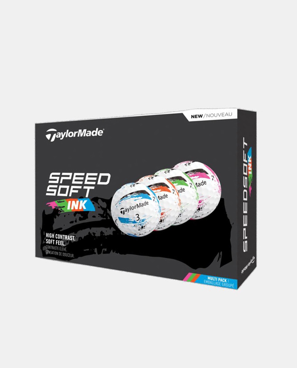 Docena De Bolas De Speedsoft Pack Multicolor Ink Taylormade Multicolor ...