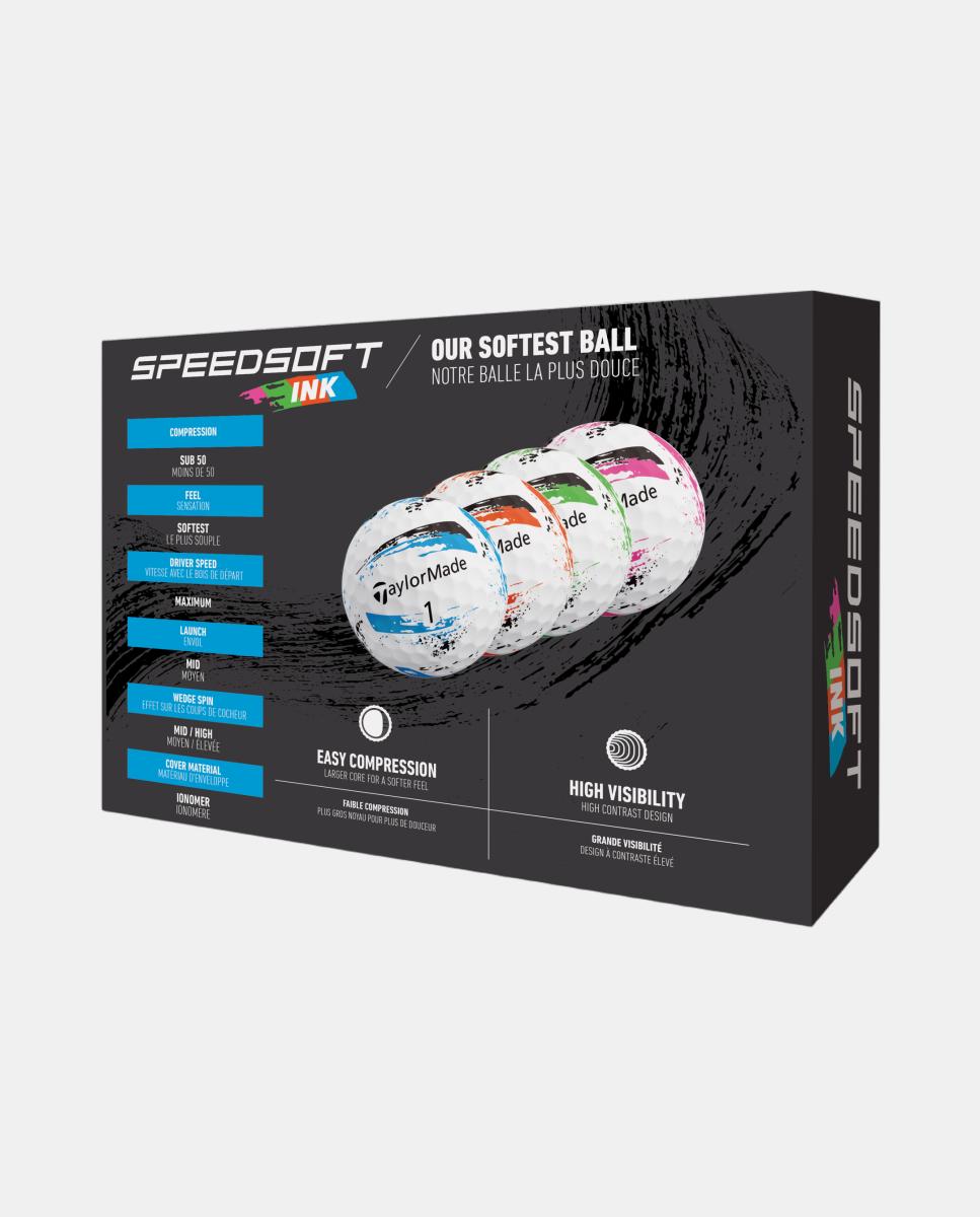 Docena De Bolas De Speedsoft Pack Multicolor Ink Taylormade Multicolor ...