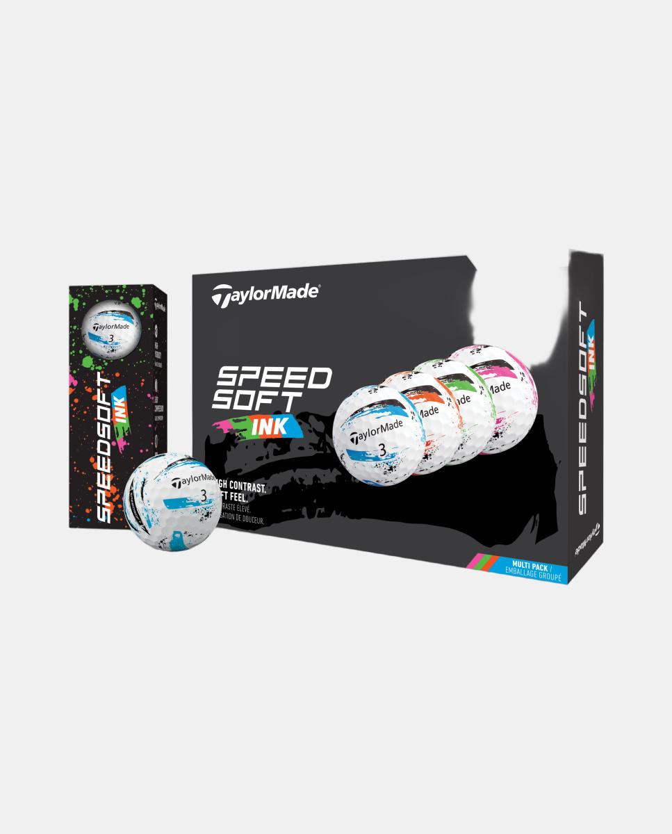 Docena De Bolas De Speedsoft Pack Multicolor Ink Taylormade Multicolor ...