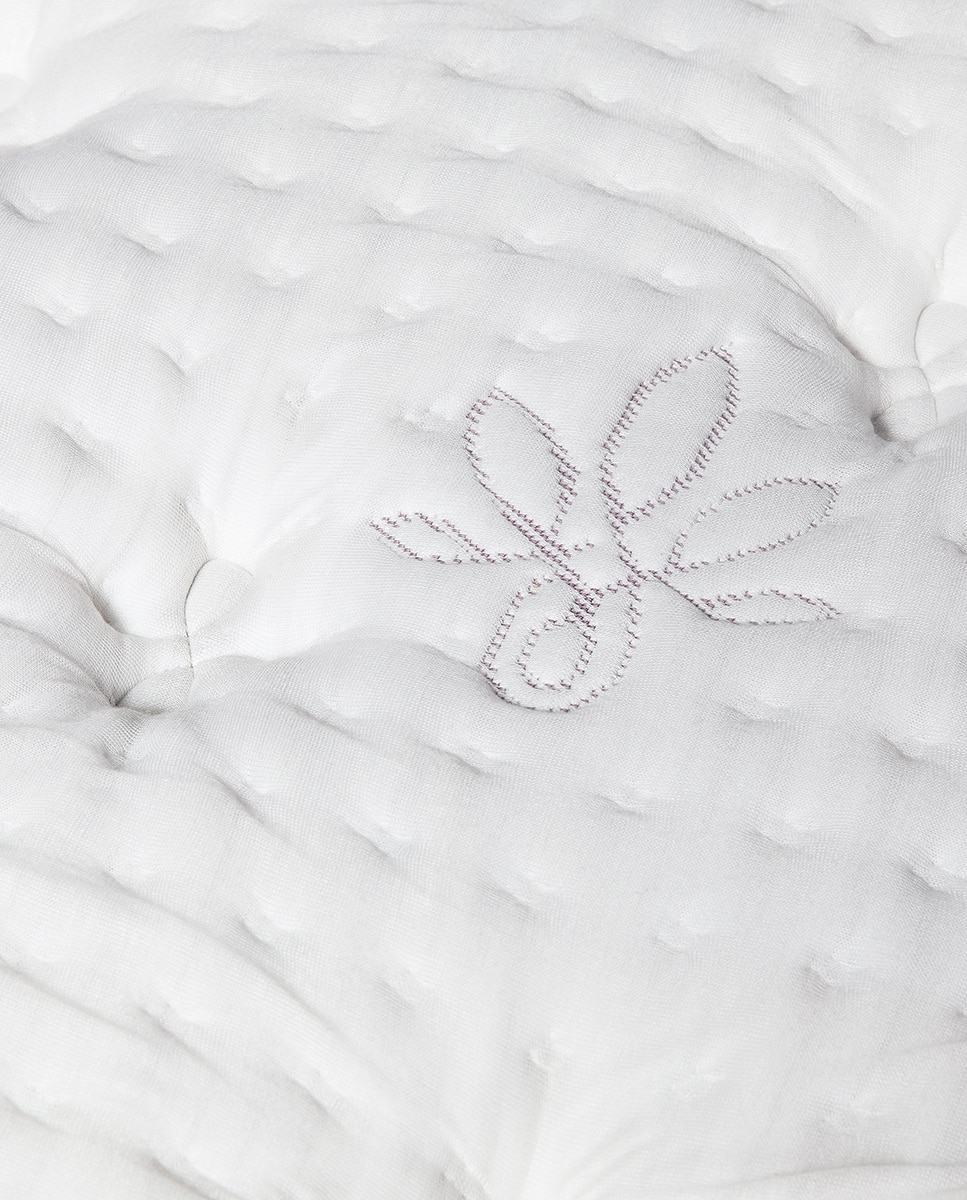 Colchón de muelles ensacados Lavanda Pocket Flex Blanco Cama 135 x 200 ...