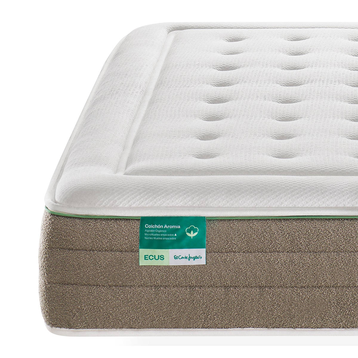 Colchón de muelles ensacados Aromia Ecus Cama 150 x 200 cm · El Corte ...
