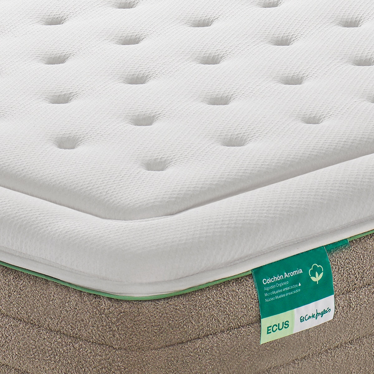 Colchón de muelles ensacados Aromia Ecus Cama 150 x 200 cm · El Corte ...