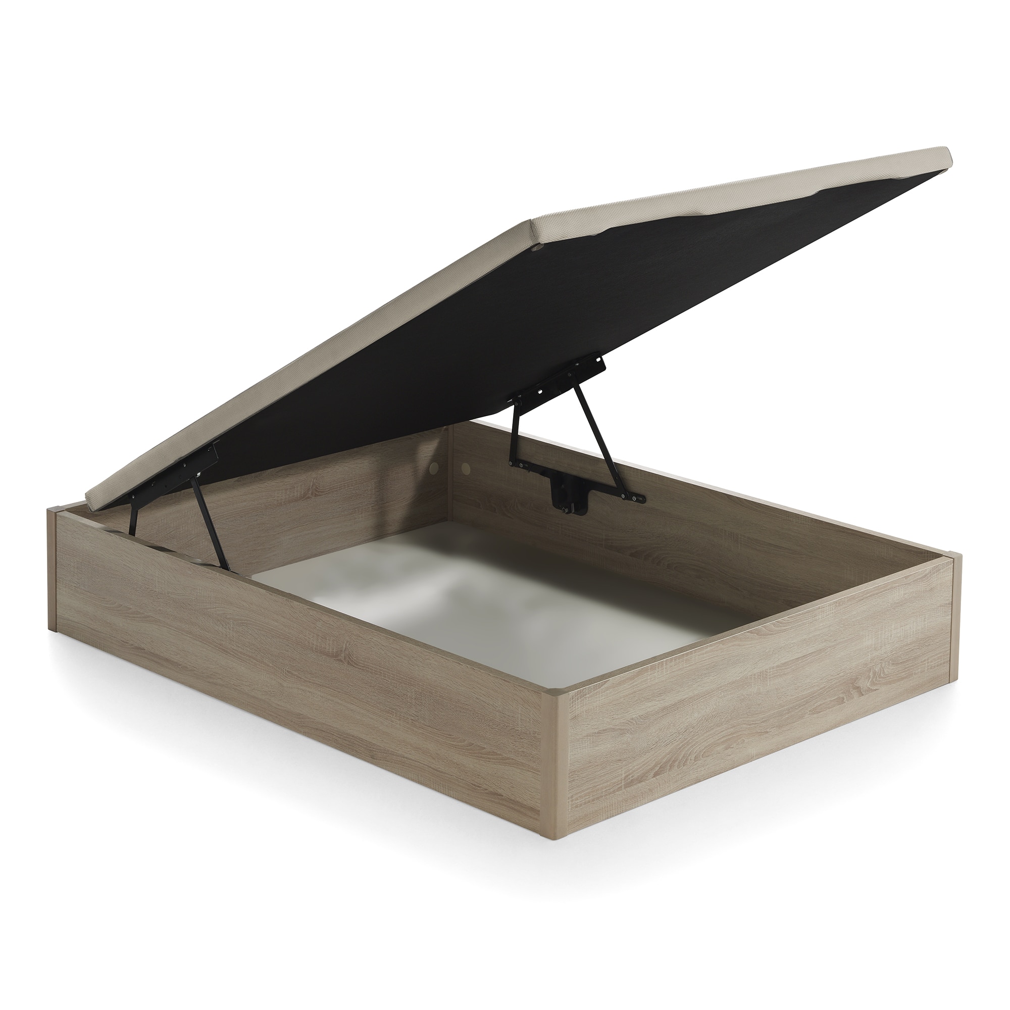 Canapé abatible de madera de gran capacidad Gina GC Ecus Cambrian Cama ...