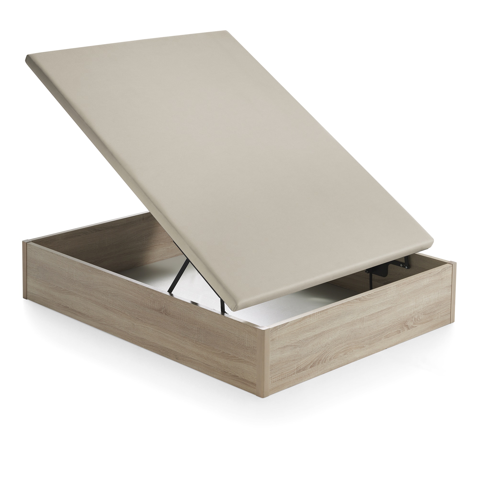Canapé abatible de madera de gran capacidad Gina GC Ecus Cambrian Cama ...