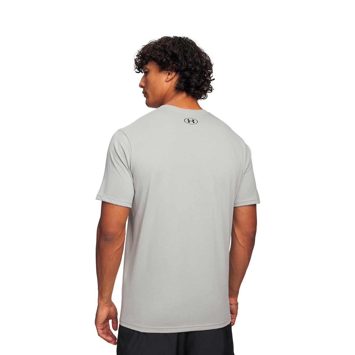 Camisetas de Hombre Casual UA ABC CAMO BOXED LOGO SS UNDER ARMOUR Gris ...