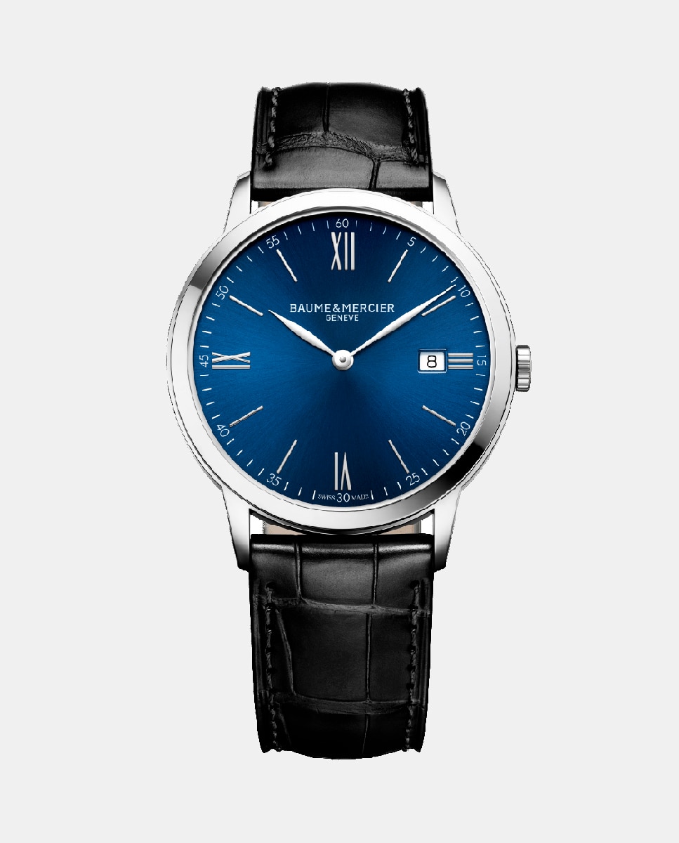 Reloj de hombre Classima M0A10324 de piel negro Azul · El Corte Inglés
