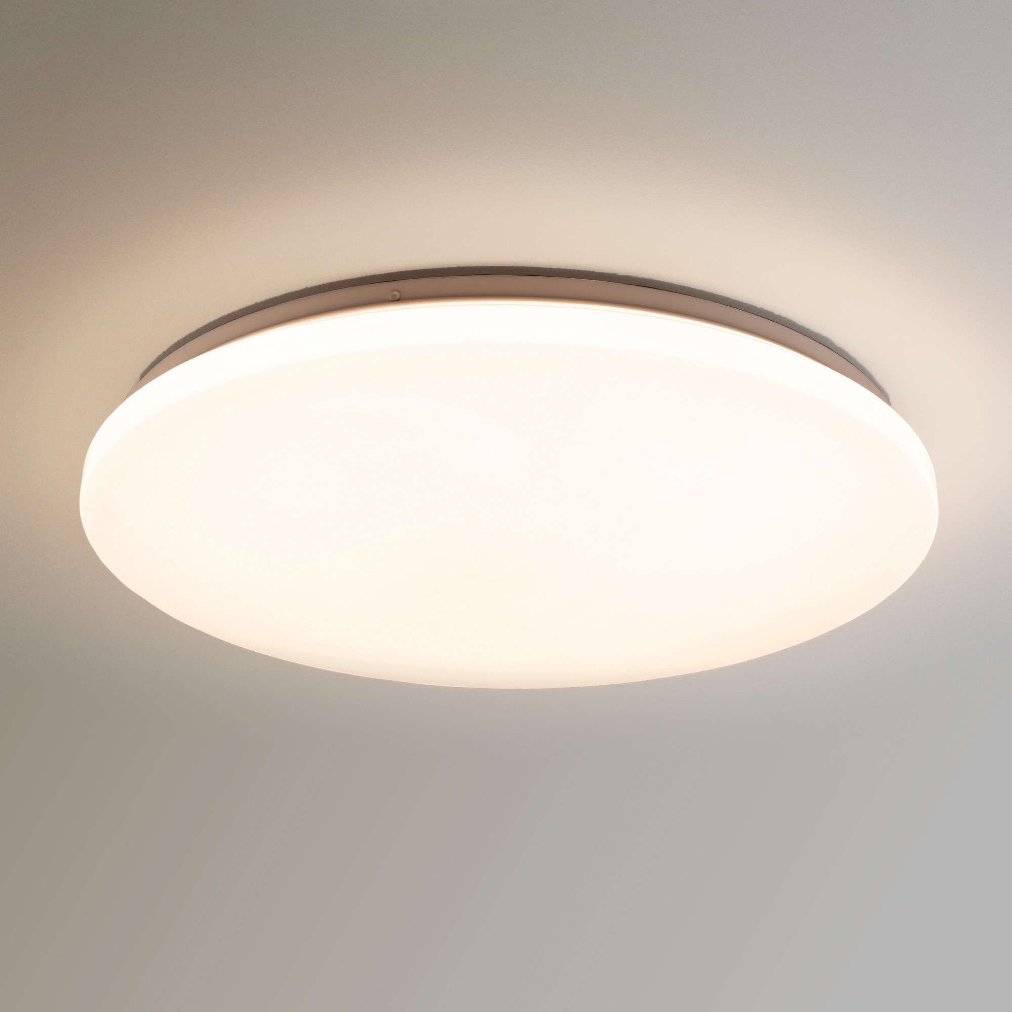 Plafón con LED integrado Bob App Blanco opal · El Corte Inglés