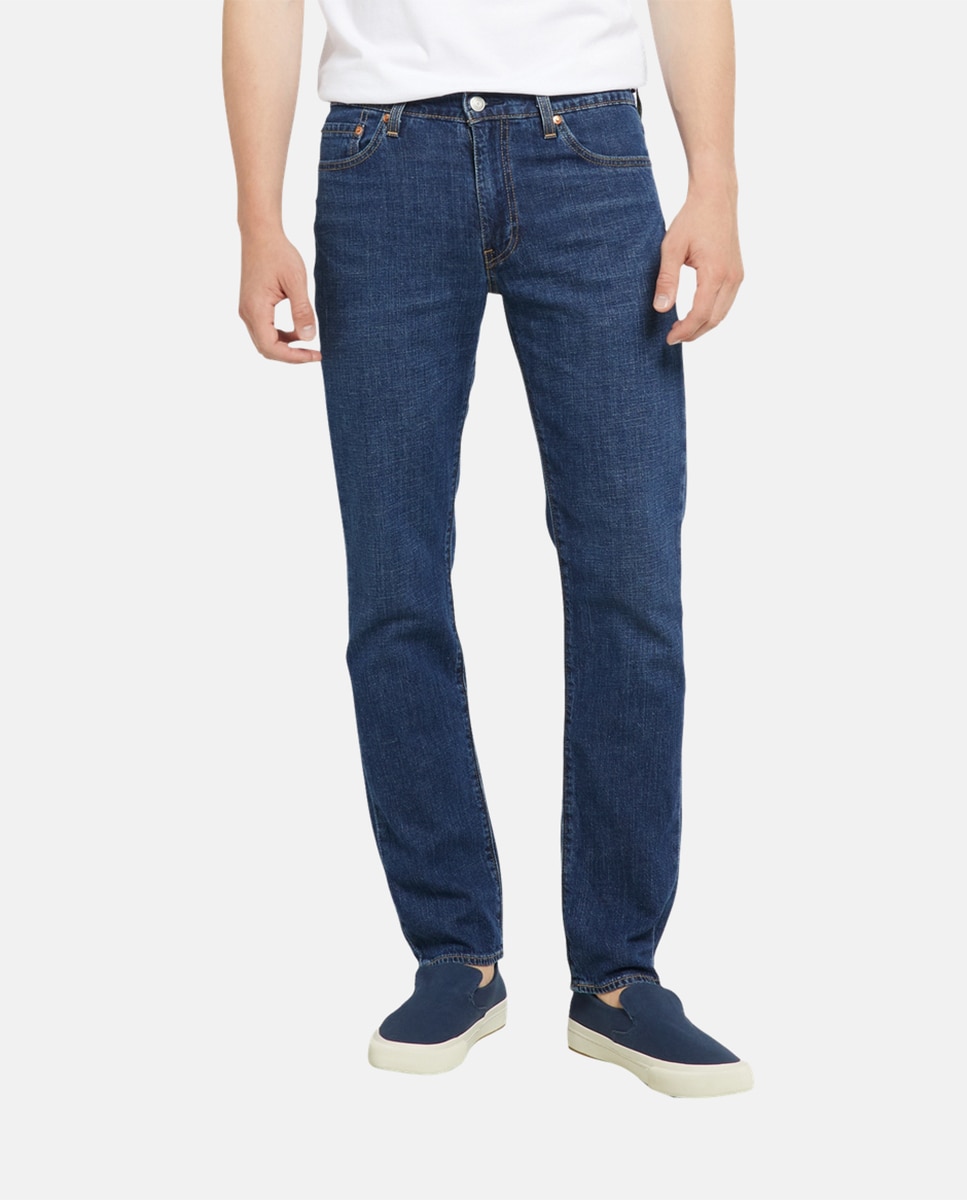 Vaquero de hombre 511™ Slim con toque de lino Azul marino · El Corte Inglés