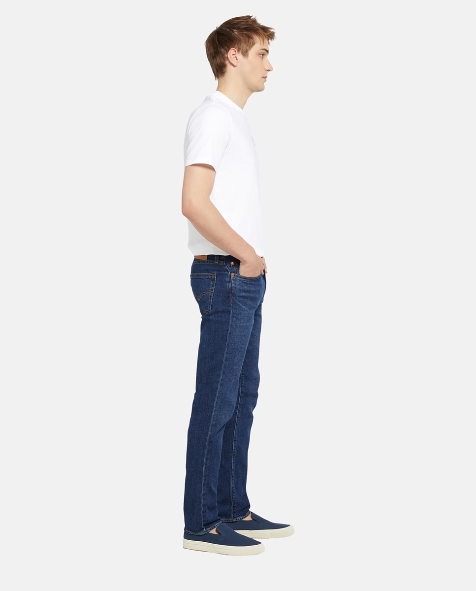 Vaquero de hombre 511™ Slim con toque de lino Azul marino · El Corte Inglés