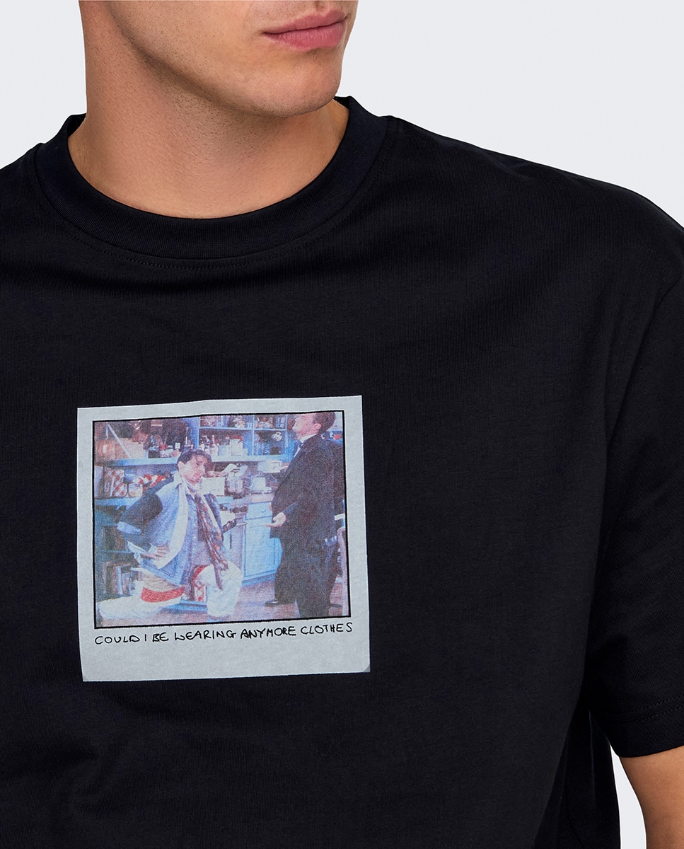 Camiseta de hombre manga corta relaxed fit · Only & Sons · El Corte Inglés