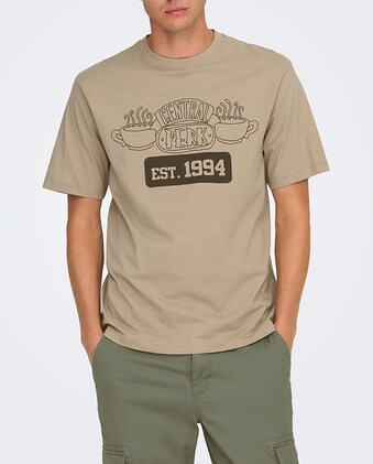 Camiseta de hombre manga corta relaxed fit · Only & Sons · El Corte Inglés