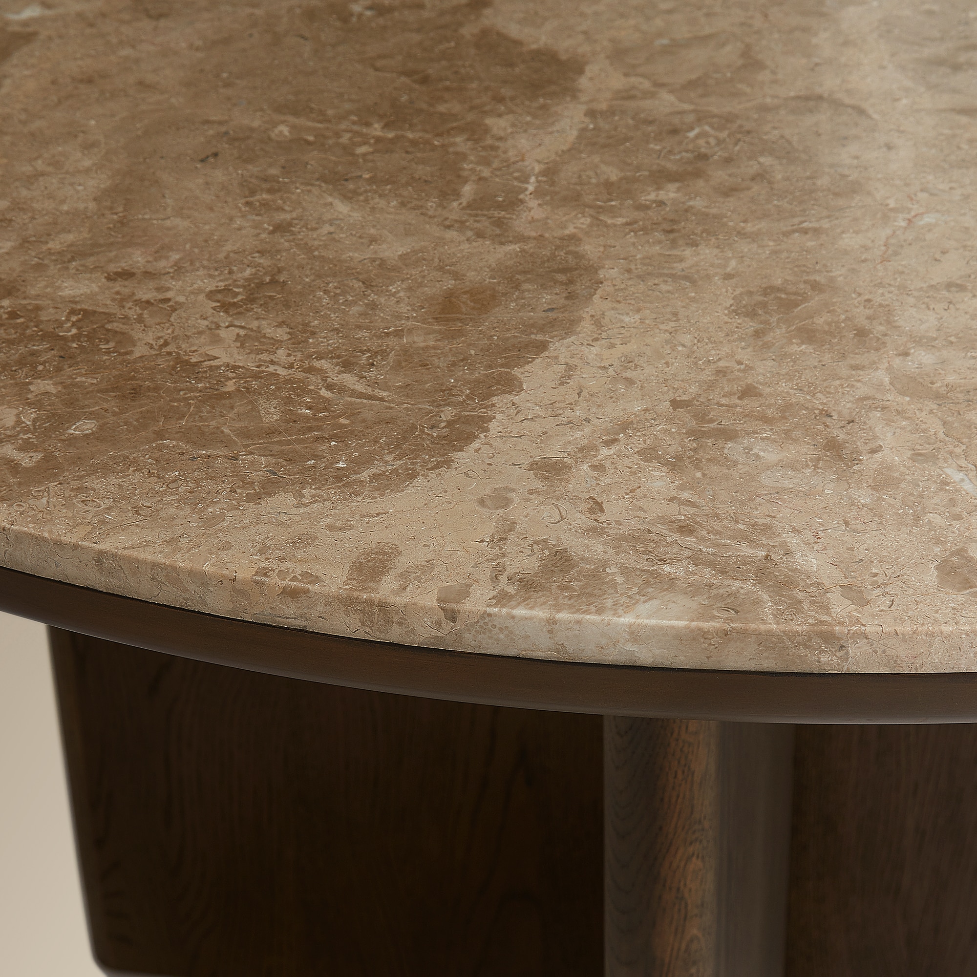 Mesa de mármol Liam Natural · El Corte Inglés