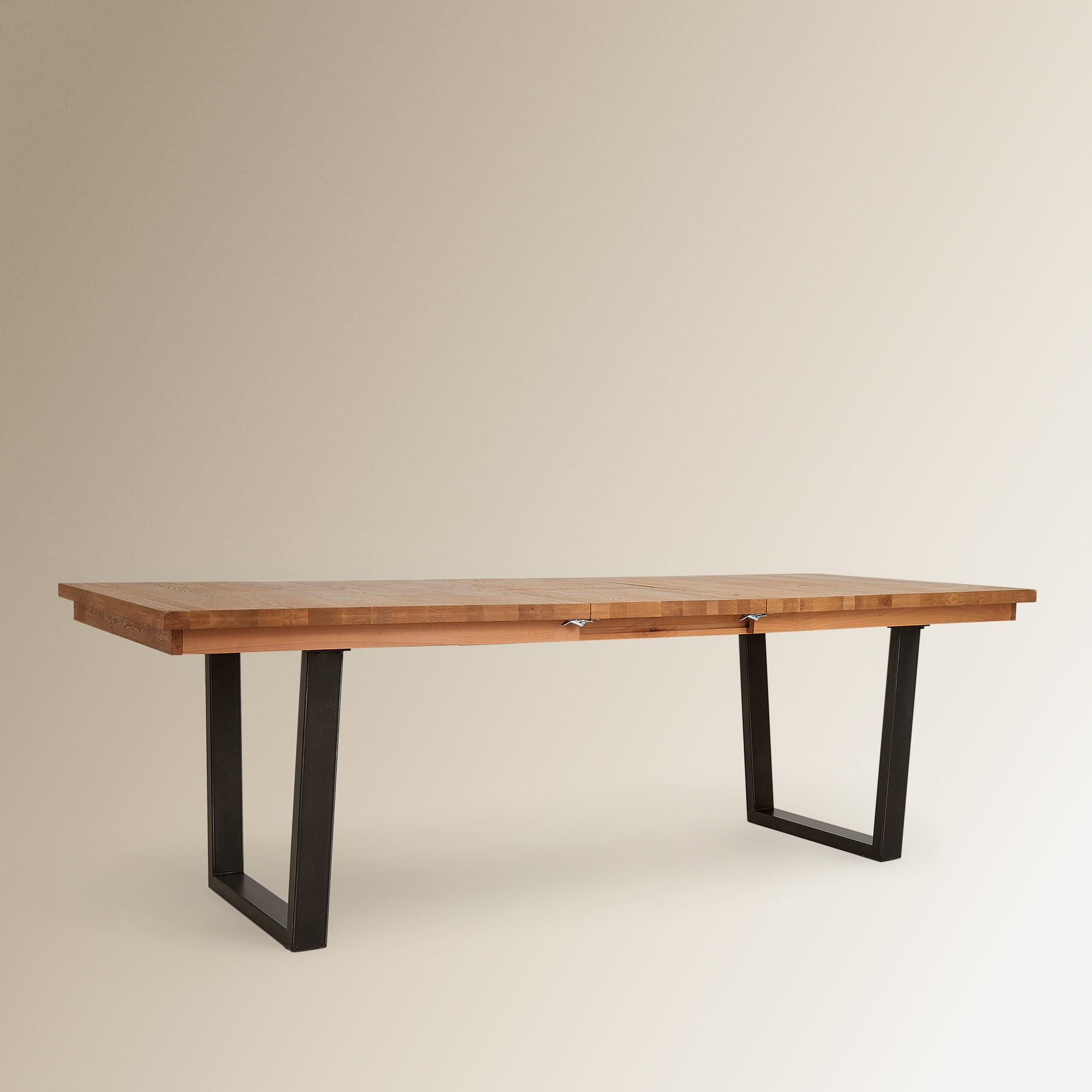 Mesa extensible de madera de roble Calia Natural · El Corte Inglés