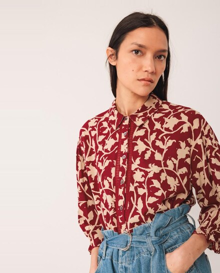 Camisa de mujer cuello redondo manga corte ranglan · Indi & Cold · El Corte Inglés