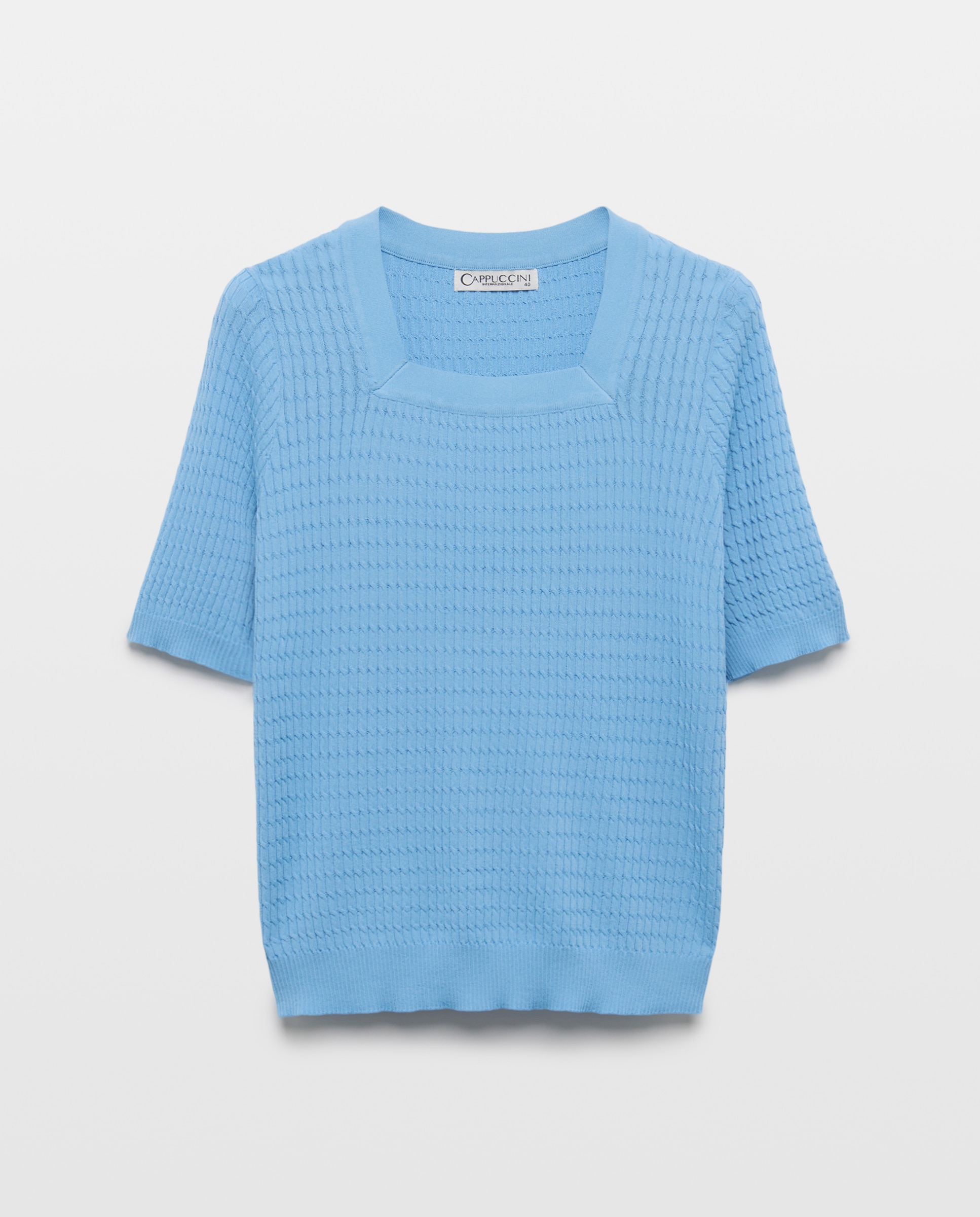 Jersey de mujer manga corta lisa Azul Zermatt · El Corte Inglés