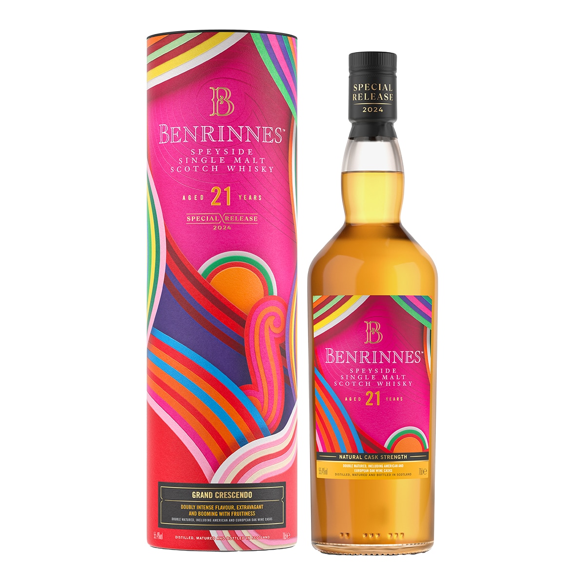 Estuche whisky escocés Benrinnes Grand Crescendo 21 años · Benrinnes ...