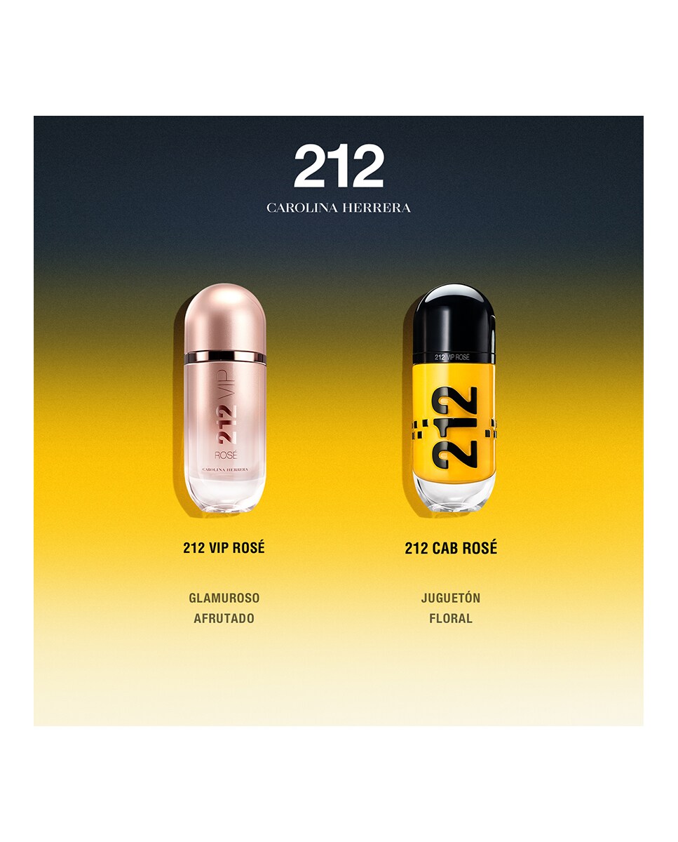 212 VIP Rosé 212 Cab Eau de Parfum 80 ml Carolina Herrera · Carolina ...