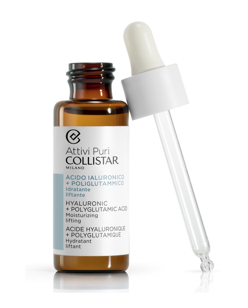 Ácido Hialurónico + Poliglutámico Gotas Attivi Puri 30 ml Collistar ...