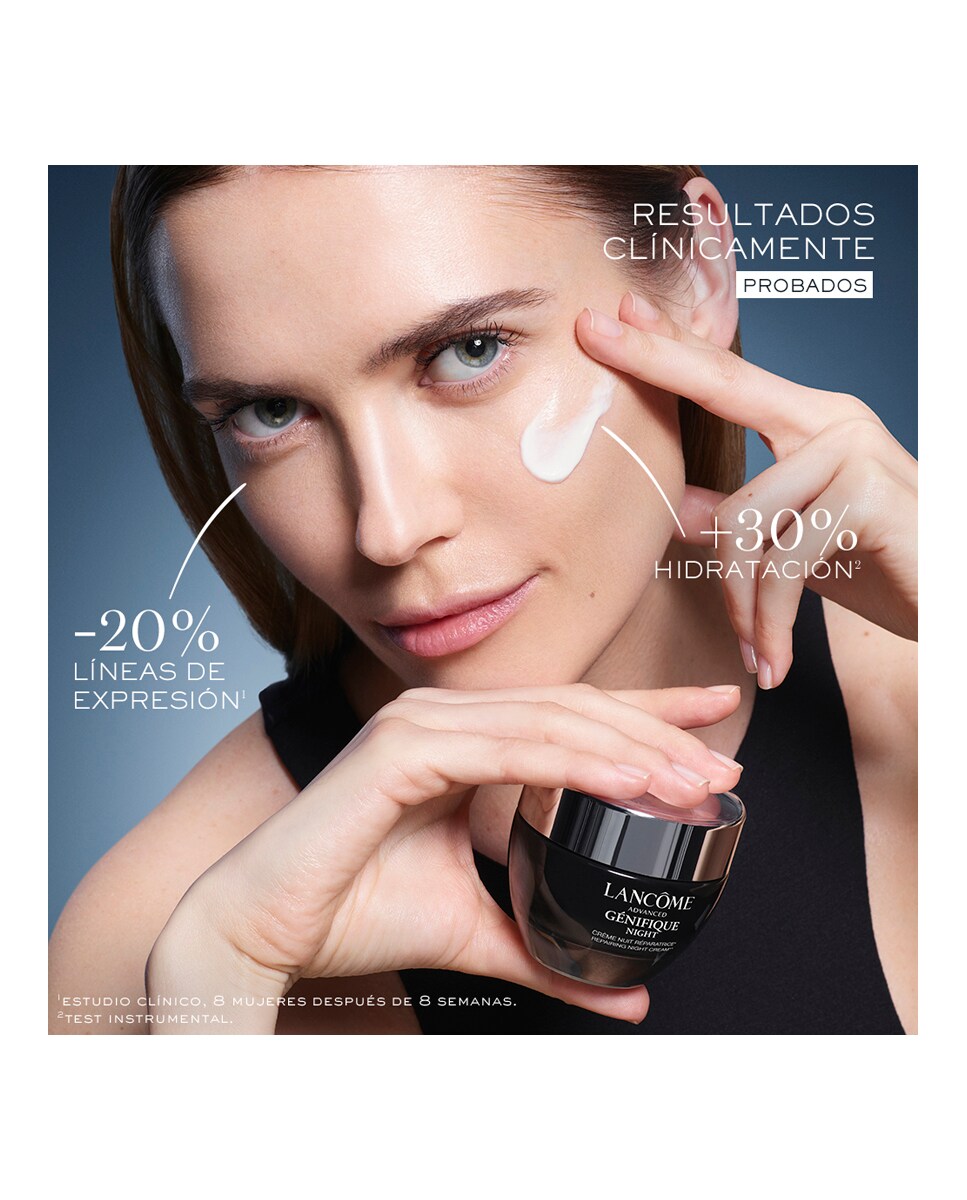 Crema de noche Advanced Génifique 50 ml Lancôme · Lancôme · El Corte Inglés