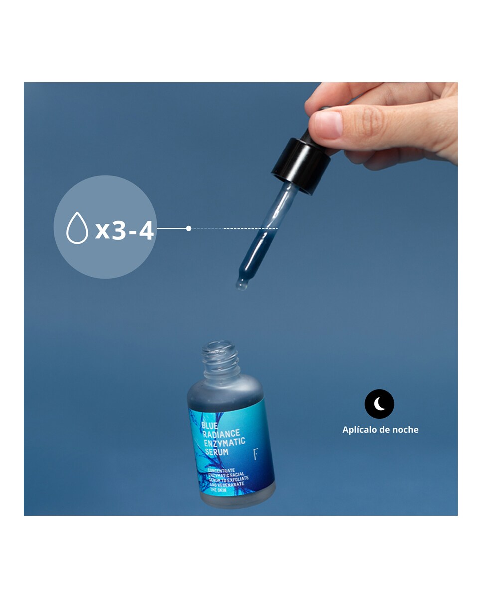 Sérum exfoliante Blue Radiance Enzymatic Serum 30 ml Freshly Cosmetics ...